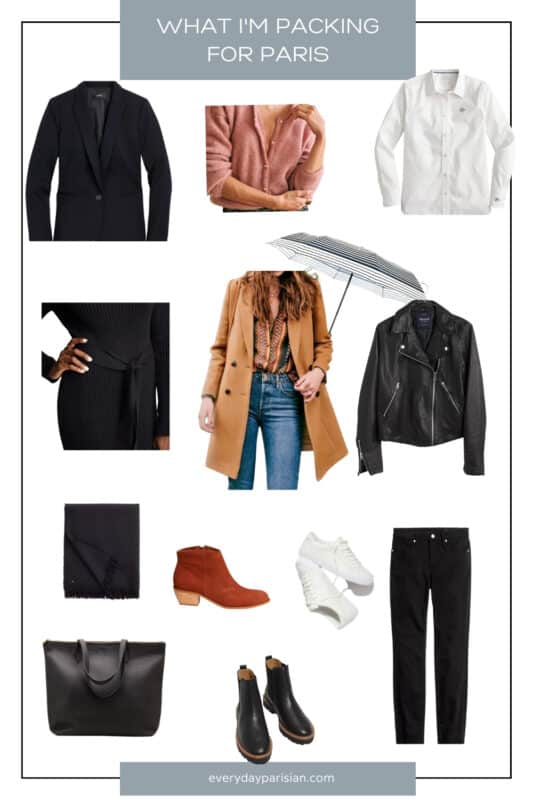 Paris in The Fall - What to Pack - Everyday Parisian